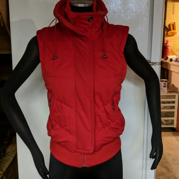 INC International Concepts | Jackets & Coats | Red Insulated Vest ...